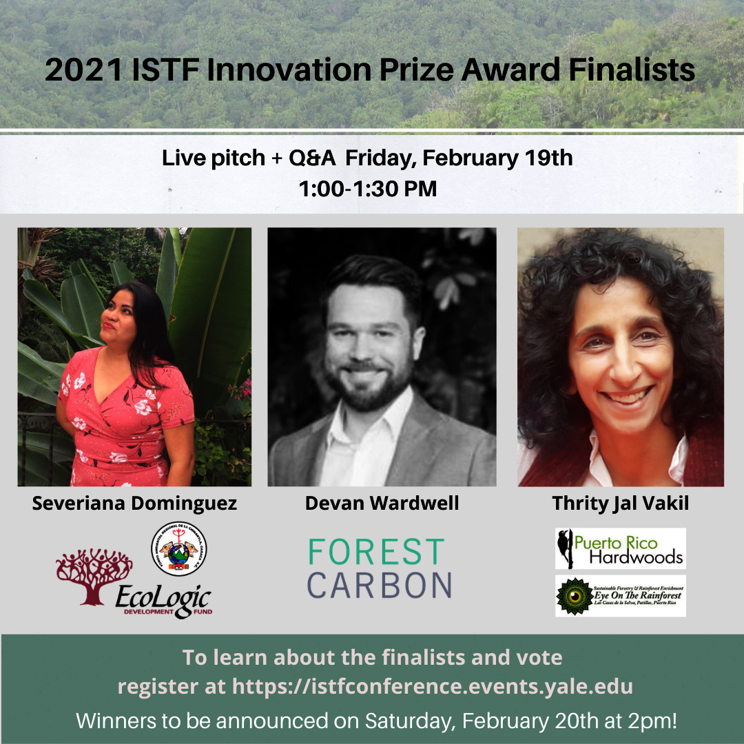 2021 Innovation Award: Yale (ISTF) - Eye on the Rainforest